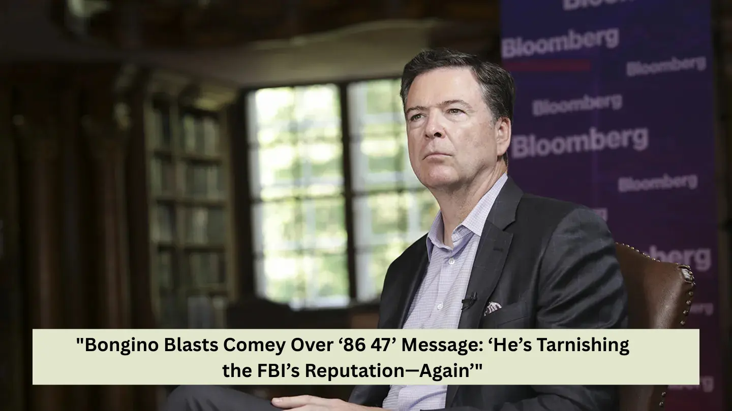"Bongino Blasts Comey Over ‘86 47’ Message: ‘He’s Tarnishing the FBI’s ...