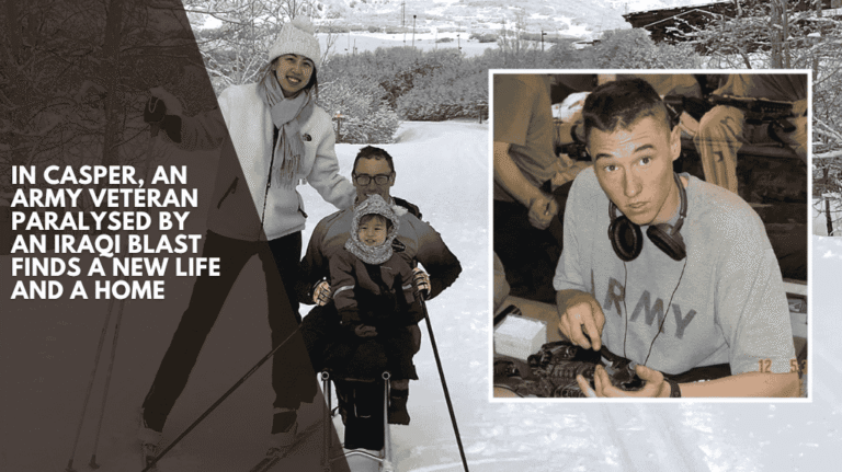 In Casper, an Army Veteran Paralysed by an Iraqi blast finds a new life ...