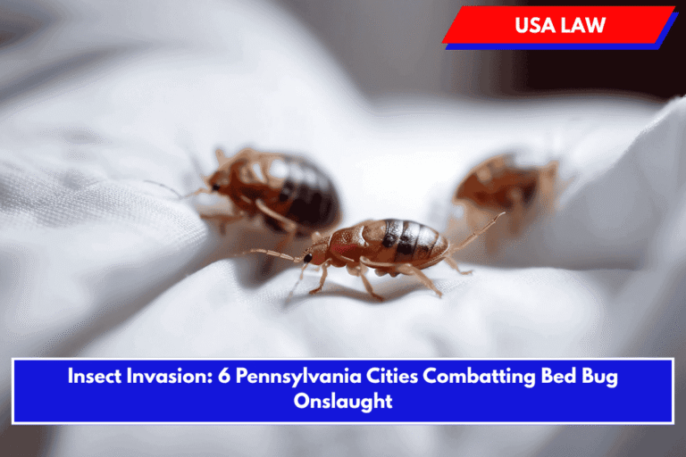 Insect Invasion: 6 Pennsylvania Cities Combatting Bed Bug Onslaught ...