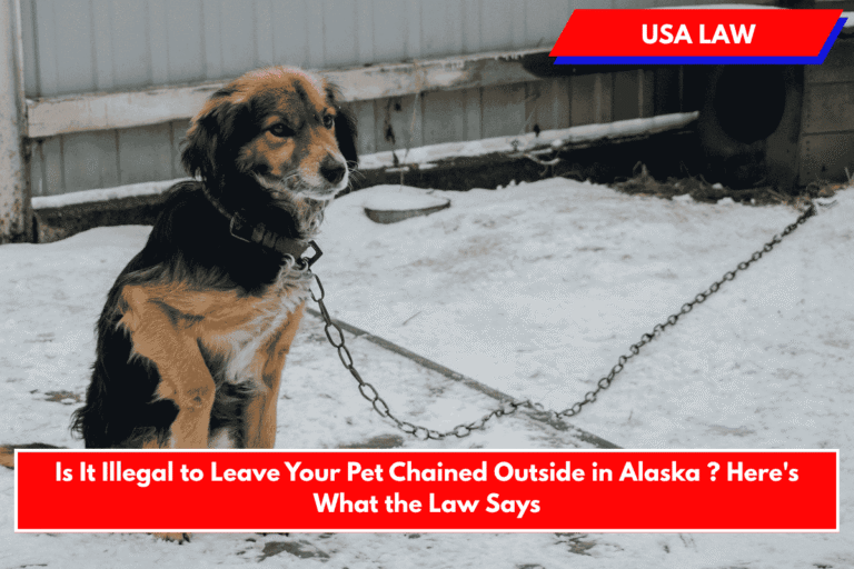 Is It Illegal to Leave Your Pet Chained Outside in Alaska ? Here's What ...