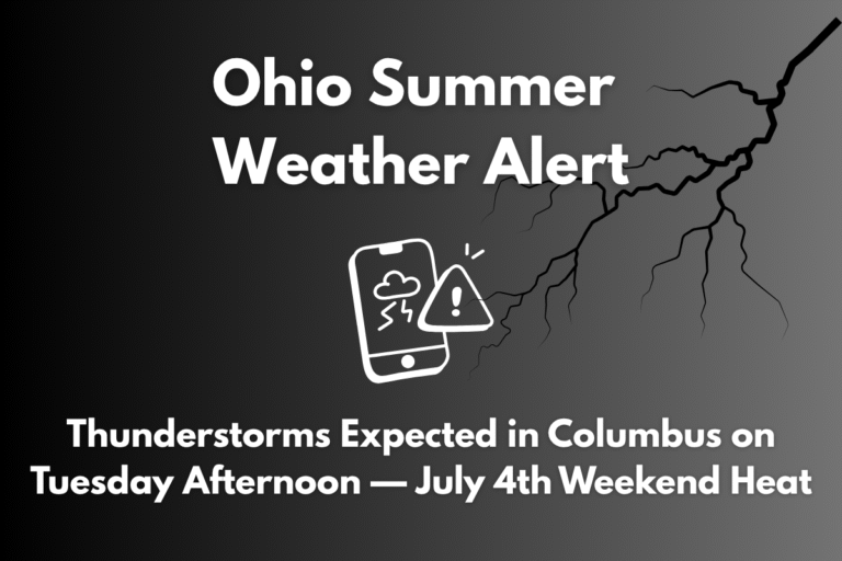 Ohio Summer Weather Alert: Thunderstorms Expected in Columbus on ...