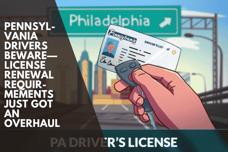 Pennsylvania Drivers Beware—License Renewal Requirements Just Got an ...