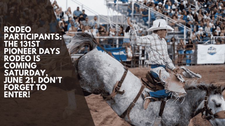 Rodeo Participants: The 131st Pioneer Days Rodeo is coming Saturday ...