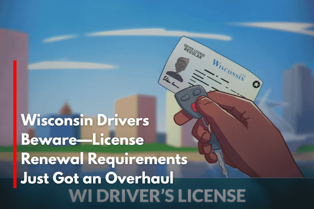 Wisconsin Drivers Beware—License Renewal Requirements Just Got an ...