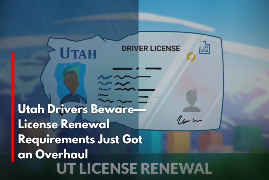 Utah Drivers Beware—License Renewal Requirements Just Got an Overhaul ...