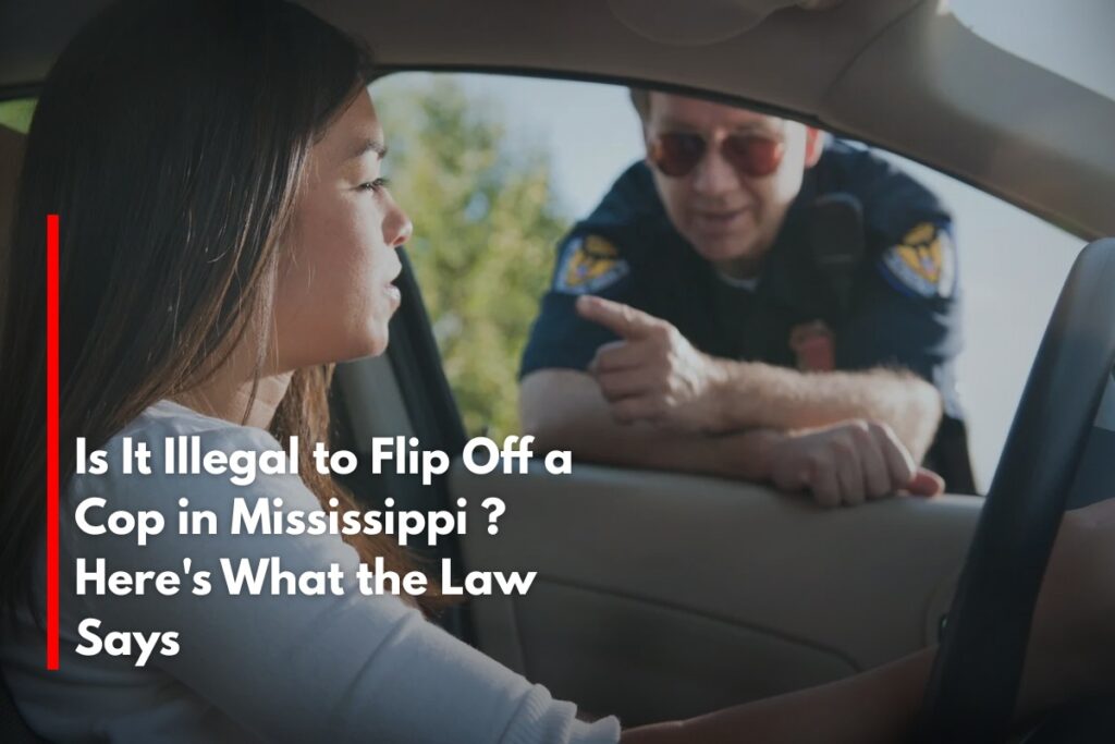 Is It Illegal to Flip Off a Cop in Mississippi ? Here's What the Law ...