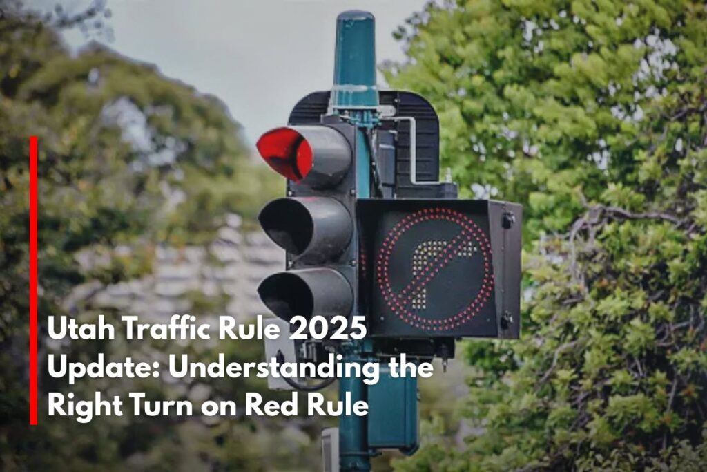 Utah Traffic Rule 2025 Update: Understanding the Right Turn on Red Rule ...